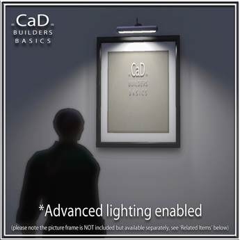 Second Life Marketplace - =CaD= PICTURE LIGHT - BUILDERS BASICS full perm