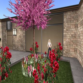 Second Life Marketplace - MEP Meadowbrook Quad Garden Arrangement Box