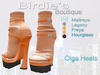 Second Life Marketplace - Birdie's Boutique - Olga Heels - Orange