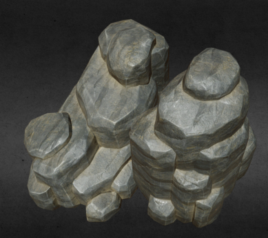 Second Life Marketplace - GD MESH FULL PERM 2 BIG MOUNTAIN ROCK