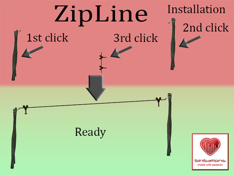Second Life Marketplace - [SinS] LivZipLine Medieval