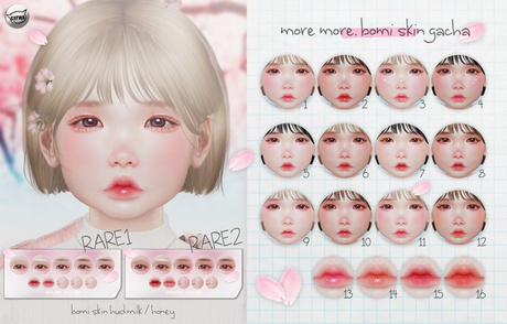 Second Life Marketplace - more more. bomi skin_16 (catwa)