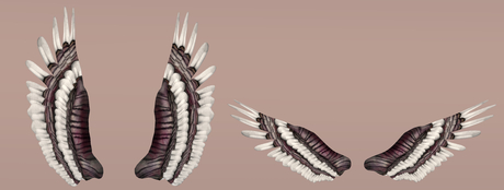 Second Life Marketplace - Valkyrie Designed - Tiger Purple - Centaur ...