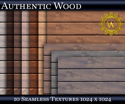 Second Life Marketplace - Authentic Wood 10 Seamless Textures - WonderWall