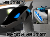 Second Life Marketplace - Synth Shark Helmet 2.5