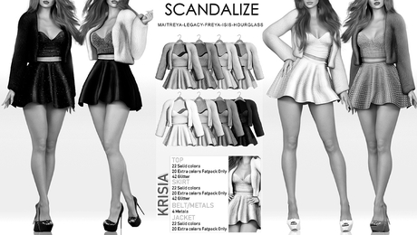 Second Life Marketplace - SCANDALIZE. Krisia. DEMO