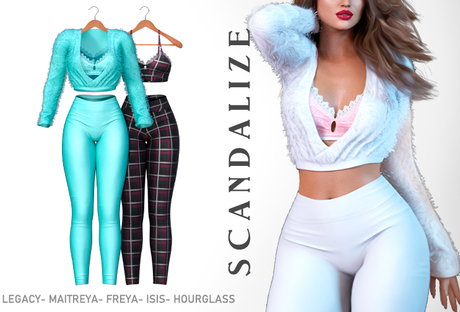 Second Life Marketplace - SCANDALIZE. Cloe. Aqua