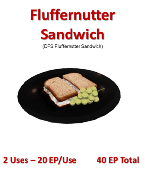Second Life Marketplace - DFS Fluffernutter Sandwich (Texture)