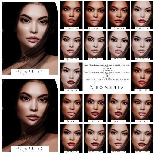 Second Life Marketplace - Neomenia - skin - Ida APRIL RARE #1 (Add)
