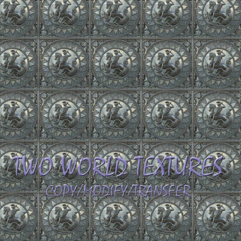 Second Life Marketplace - Metal Spartan Ceiling Panel 1 Seamless Texture