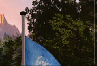 Second Life Marketplace - Happy Flag - United Nations (animated)