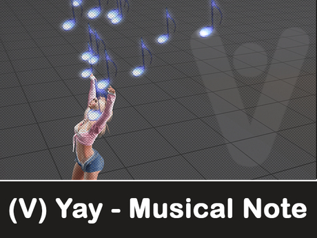 Second Life Marketplace - (V) Yay - Musical Note