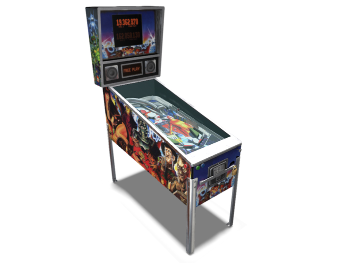 Second Life Marketplace - [IK] Game Room - 11. Pinball - ULTRARARE (boxed)