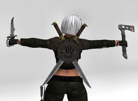 Second Life Marketplace - CyberPunk Outfit - the 100 - Azgeda -BOX