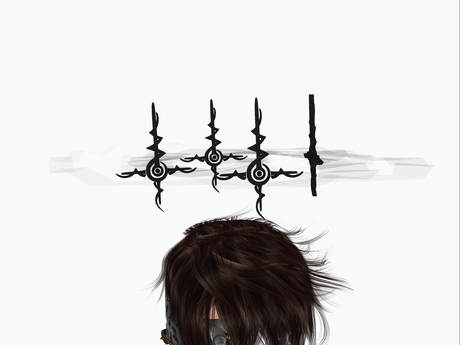 Second Life Marketplace - {H} Spinning Inverted Crucifix