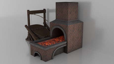 Second Life Marketplace - .::QUTWORLD Medieval Forge & Blower::.FP ...