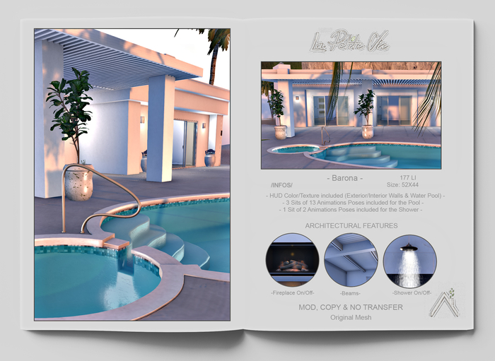 Second Life Marketplace - La Petite Vie - Villa - Barona