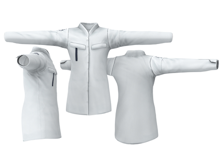 Second Life Marketplace - WC1696 Mens Space Scientist White Lab Coat
