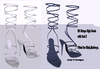Second Life Marketplace - RH Straps High Heels with Hud