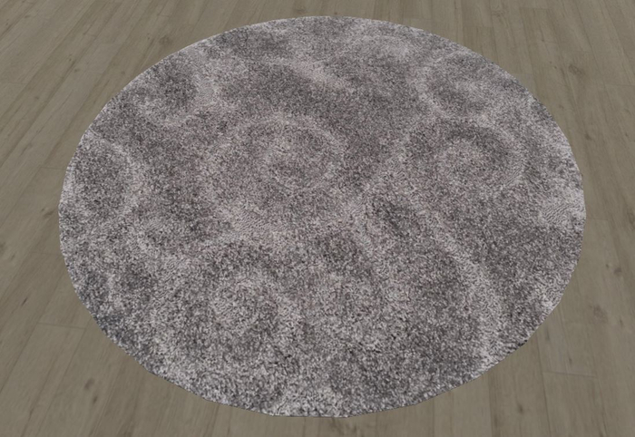 Second Life Marketplace - Round Rug - Cloud Swirls 100% MESH