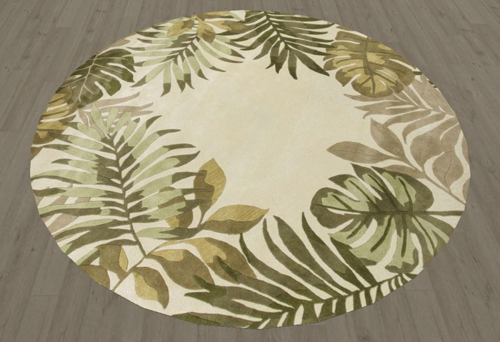 Second Life Marketplace - Round Rug - Safari 100% MESH