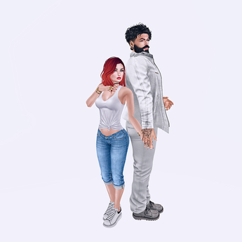 Second Life Marketplace - FD Couple Hud - Together Pack #004