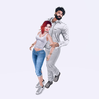 Second Life Marketplace - FD Couple Hud - Together Pack #004