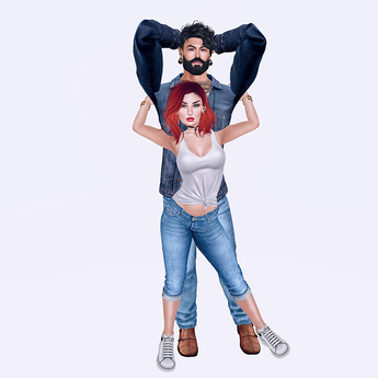 Second Life Marketplace - FD Couple Hud - Together Pack #006