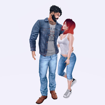 Second Life Marketplace - FD Couple Hud - Together Pack #006