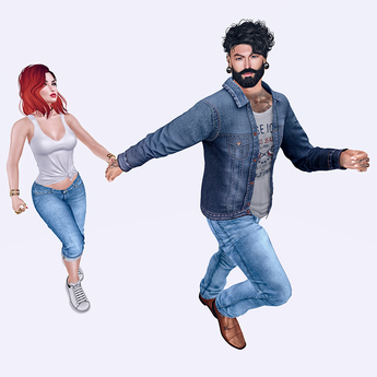 Second Life Marketplace - FD Couple Hud - Together Pack #006