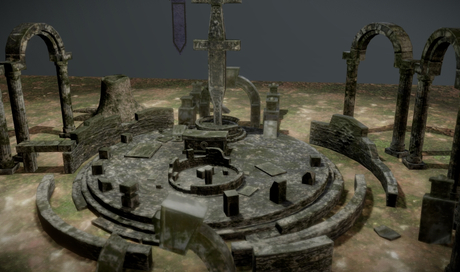 Second Life Marketplace - GD MESH FULL PERM CELTIC TEMPLE ALTAR RUINS
