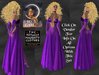 Second Life Marketplace - TNC Siren Call Gown - Glimmer Indigo