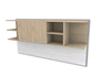 Second Life Marketplace - MLM_Shelf With Cabinet FULL PERM Mesh