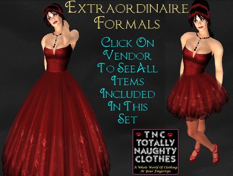 Second Life Marketplace - TNC Extraordinaire - Deep Red