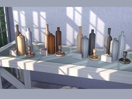 Second Life Marketplace - MLM_Decor. Bottles FULL PERM Mesh