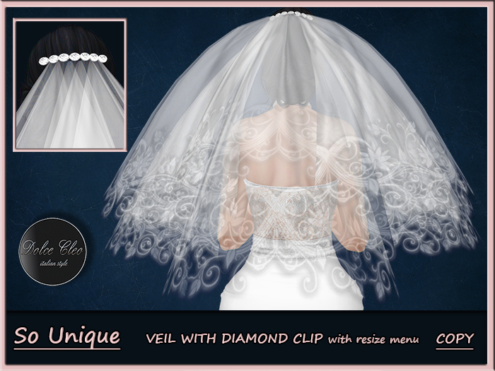 Second Life Marketplace - BRIDE VEIL ♥ SO UNIQUE