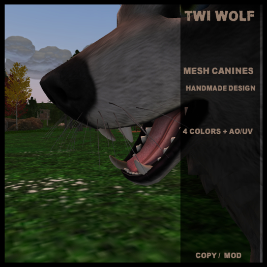 Second Life Marketplace - Twi Wolf - Bigger Canine