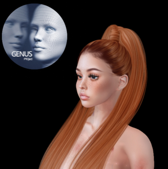 Second Life Marketplace - GIFT Shape Leta for Genus Head (Baby Face ...