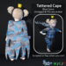 Second Life Marketplace - [Jester Inc.] Blue Camo Tattered Cape!