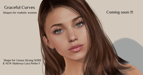 Second Life Marketplace - *Graceful Curves* Penny Shape - Genus Strong ...
