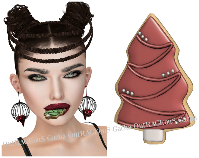 Second Life Marketplace - #25 *Vanilla Bae* {Baking Bae} Christmas Cookie