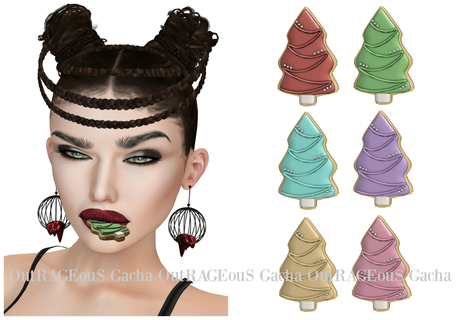 Second Life Marketplace - #25 *Vanilla Bae* {Baking Bae} Christmas Cookie