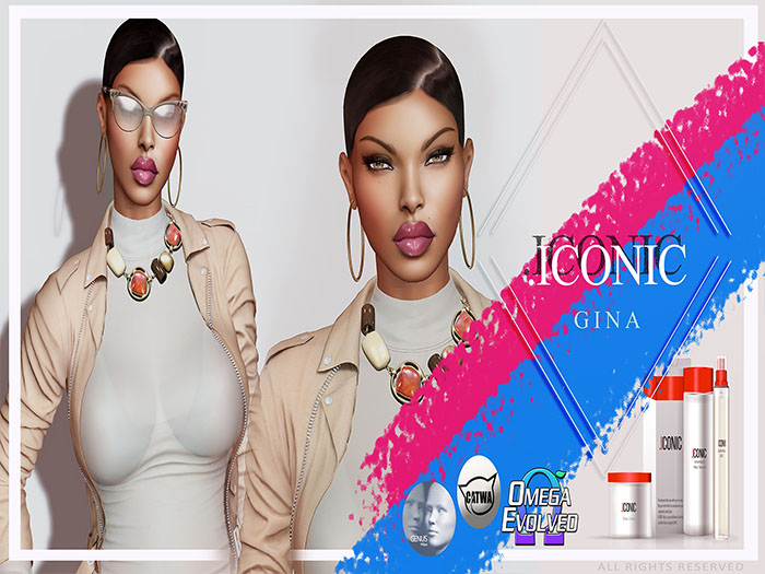 Second Life Marketplace - .ICONIC.GINA.GENUS.PACKAGED