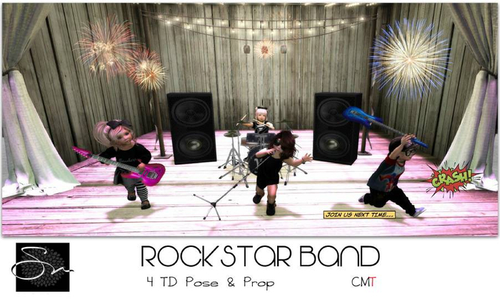 Second Life Marketplace - **SN~ Rockstar Band