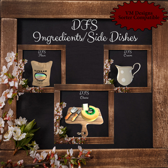 Second Life Marketplace - CB DFS Ingredients & Side Dishes Textures VMD ...
