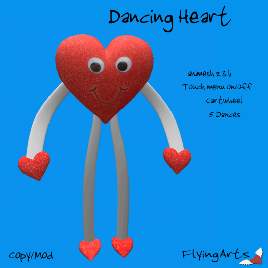 Second Life Marketplace - !FA! Dancing Heart