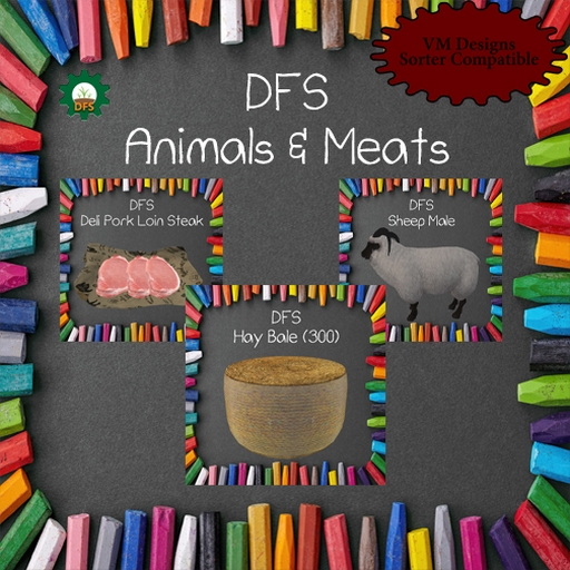 Second Life Marketplace - DFS Texture Pack, VMD Sorter Theme, Kids DFS ...