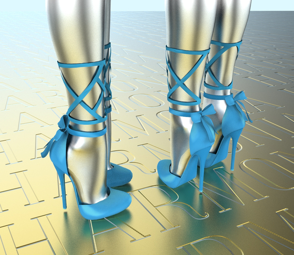 Second Life Marketplace - Ribbon Heels