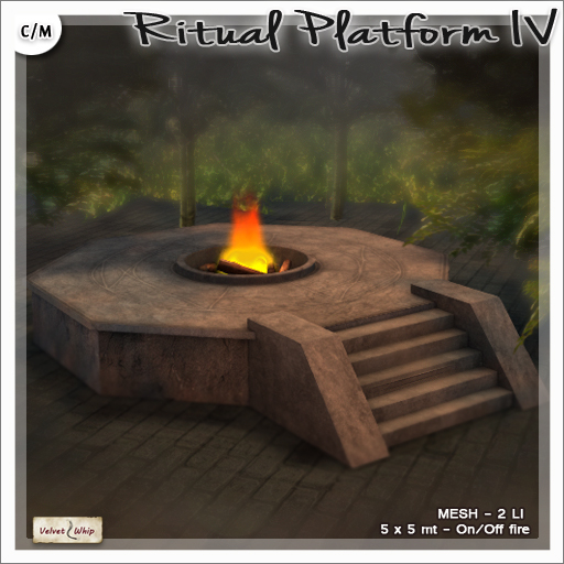 Second Life Marketplace - [V/W] Ritual Platform IV - Single stairway ...