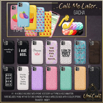 Second Life Marketplace - UniCult - Call Me Later - 7
